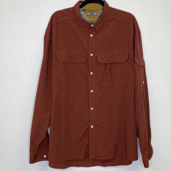 REI | Shirts | Rei Mens Outdoor Shirt Upf 5 Xl | Poshmark